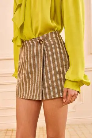 Ulla Johnson Doria Mini Wrap Skirt