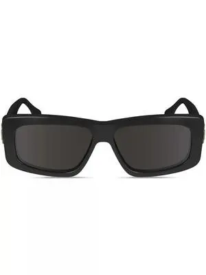 Victoria Beckham Link-embellished Sunglasses - Black