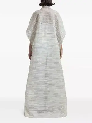GEMY MAALOUF Open Front Floor-length Cape