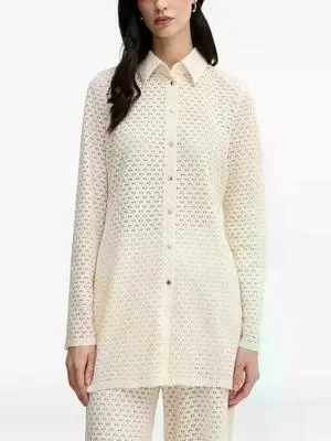 MARC AUREL Pierced Button Shirt