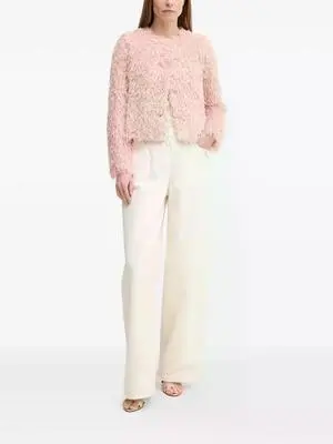 OUI Textured Button Jacket