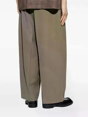 Studio Nicholson Pleated Trousers - Brown