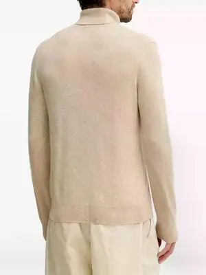 BENETTON Long-sleeve Roll-neck Sweater - Neutrals