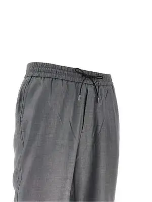 Sease Drawstring Trousers - Grey
