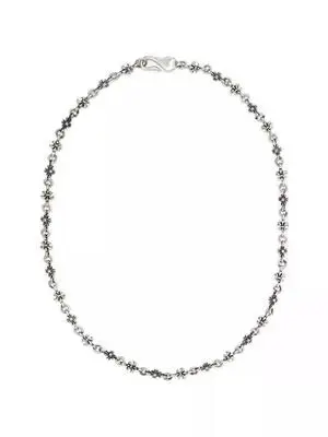 AMAL GUESSOUS Flower-chain Necklace - Silver