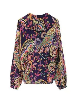 Etro Ruffled Paisley Blouse