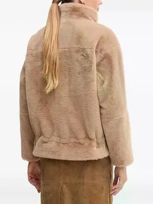 MARC AUREL Faux-fur Zip-up Jacket