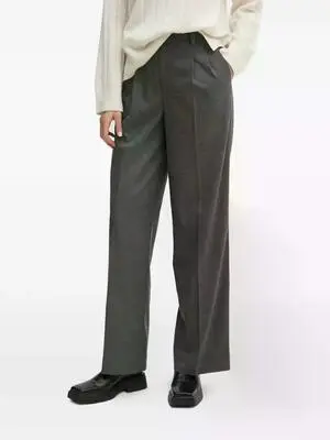 OUI Pleated Trousers - Grey