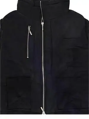 Rhude Zip-up Padded Jacket - Black