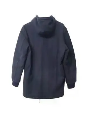 Sandro Hooded Wool Coat