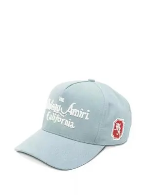 Amiri Embroidered Cap - Blue
