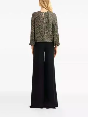 GEMY MAALOUF Round Neck Blouse