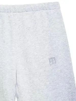 ANINE BING Stephen Logo-detail Track Pants - Grey