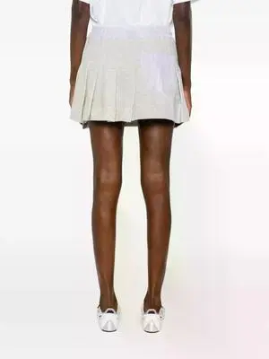 VIVIENNE WESTWOOD Stripe-waist Drawstring Mini Skirt