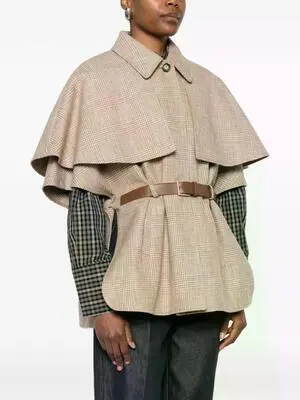 Max Mara Belted Cape