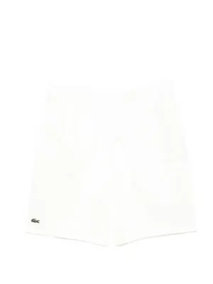 Lacoste Logo Shorts - White