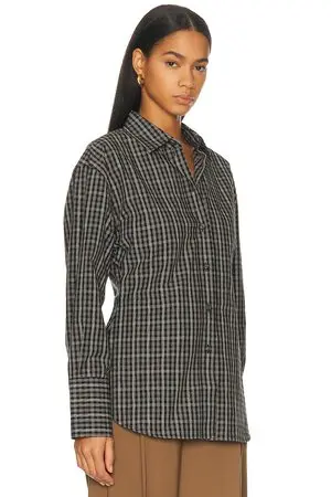 RÓHE Shaped Check Shirt