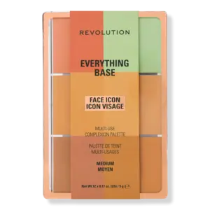 REVOLUTION BEAUTY Everything Base Face Icon Complexion Palette - Medium