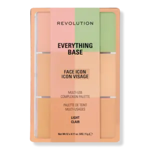 REVOLUTION BEAUTY Everything Base Face Icon Complexion Palette - Light