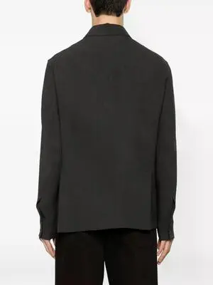 MONTECORE Asphalt Buttoned Jacket - Grey
