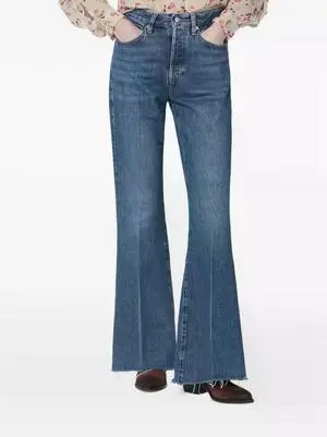 FRAME Frayed Antidote Jeans - Blue