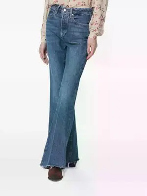 FRAME Frayed Antidote Jeans - Blue