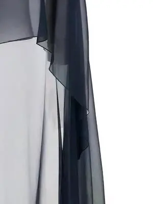 Antonelli Firenze Herve Draped Cape - Blue