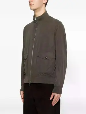MONTECORE Zipped Flap-pocket Jacket - Grey