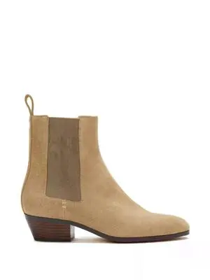 ODISSI Almond Toe Pull-tab Boots
