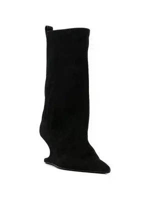 Rick Owens Cantilever 8 Pointed Boots
