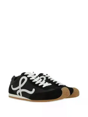 Loewe Asymmetric Anagram Trainers - Black