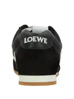 Loewe Asymmetric Anagram Trainers - Black