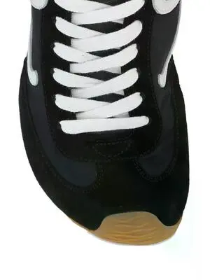 Loewe Asymmetric Anagram Trainers - Black