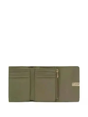 Furla Small Iride Grained Logo Wallet - Green