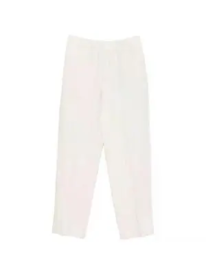 LARDINI Elastic-waistband Trousers - Neutrals