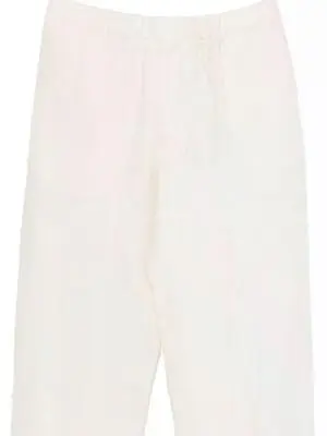 LARDINI Elastic-waistband Trousers - Neutrals