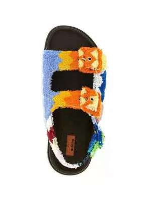 Missoni Zigzag Buckle Sandals - Blue