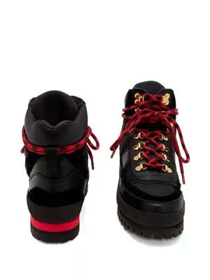 ODISSI Vicky Leather Lace-up Boots