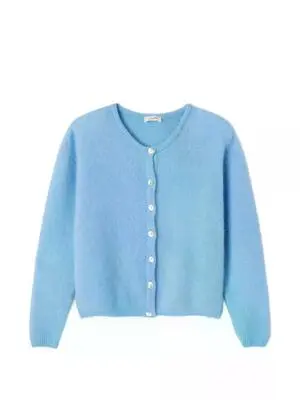 American Vintage Vitow Button Cardigan - Blue