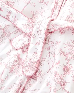 PETITE PLUME Timeless Toile Robe
