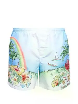 Printed Swim Shorts