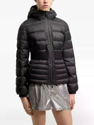Moncler Padded Jacket With Belted Waist