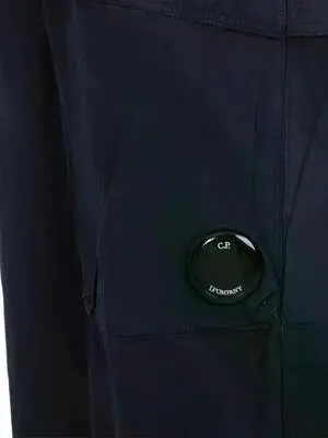 C.P. COMPANY Lens-detail Trousers - Blue