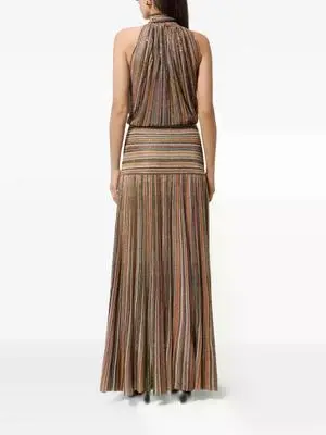 Missoni Striped Pleated Skirt