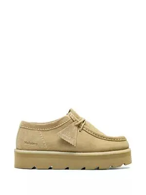 Clarks Meare Wallabee Platform Boots - Neutrals