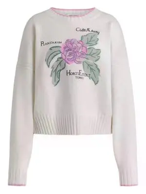 Alberta Ferretti Floral Knitwear
