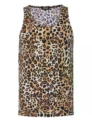 Dsquared2 Animal-print Tanktop