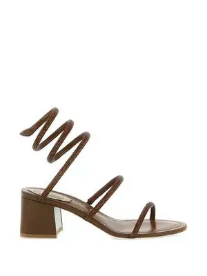 Rene Caovilla Cleo Coiled-strap Leather Sandals