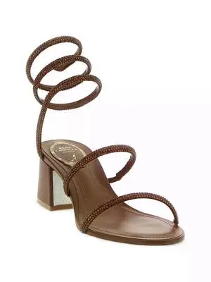 Rene Caovilla Cleo Coiled-strap Leather Sandals