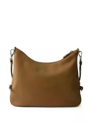 Prada Leather Shoulder Bag - Brown